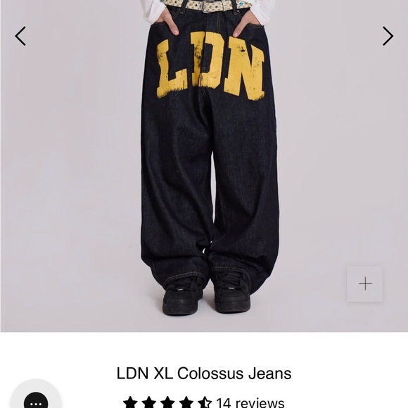 Jaded London | Pants | Jaded London Black Jeans With Yellow Ldn Print ...